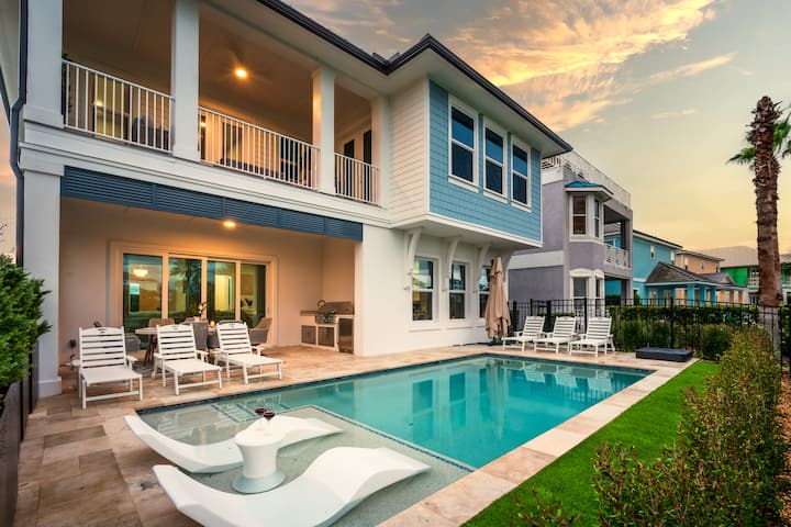 New Luxury Build | Pool, Game Room & Beach Access - Palm Coast, FL