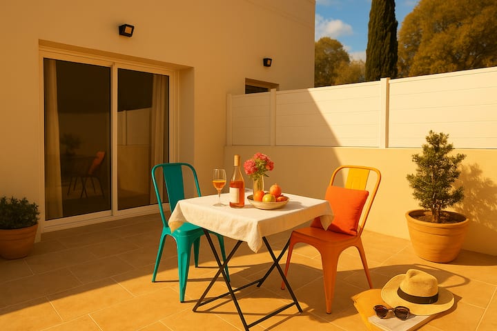 Studio Spacieux + Clim + Lit Fait | Idéal Couple - Draguignan