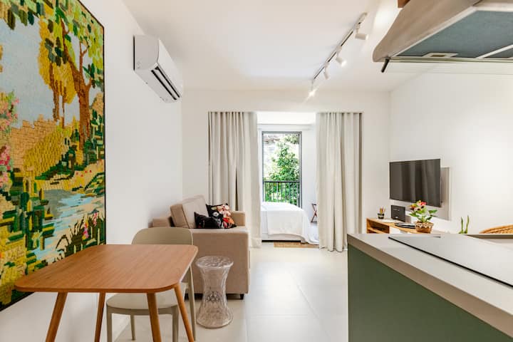 Glória | Studio Novo Com Rooftop Espetacular - Rio de Janeiro