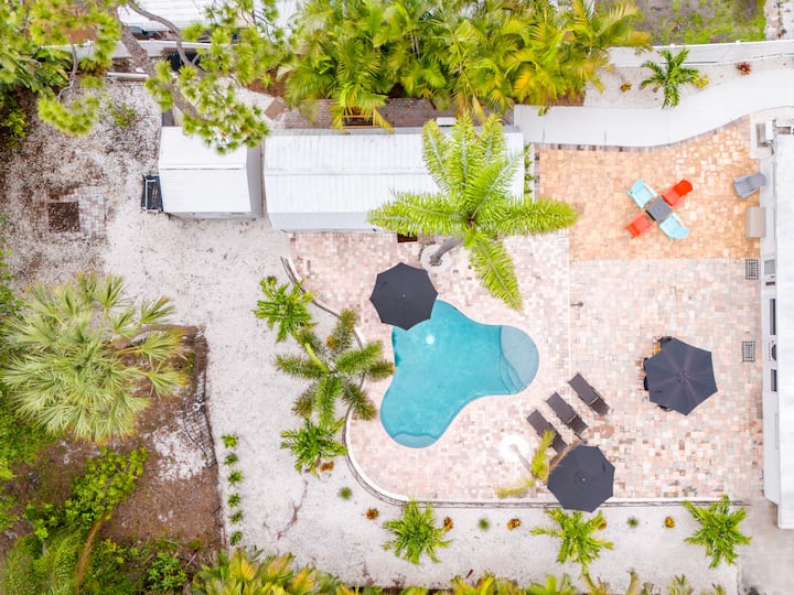 Family Stay. Heated Saltwater Pool. Near Siesta. - サラソータ, FL