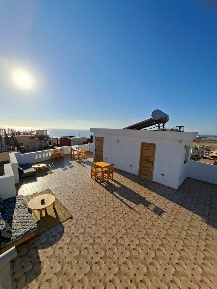 Azul House شقة مشرقة وأنيقة. - Imsouane