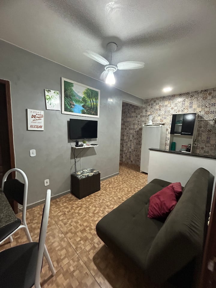 Flat Nosso Lar / Villa Do Abraão, Ilha Grande- Rj - Ilha Grande