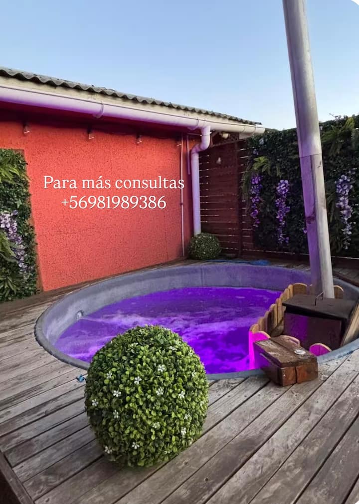 Casa Con Jacuzzi 9 Personas - Pudahuel