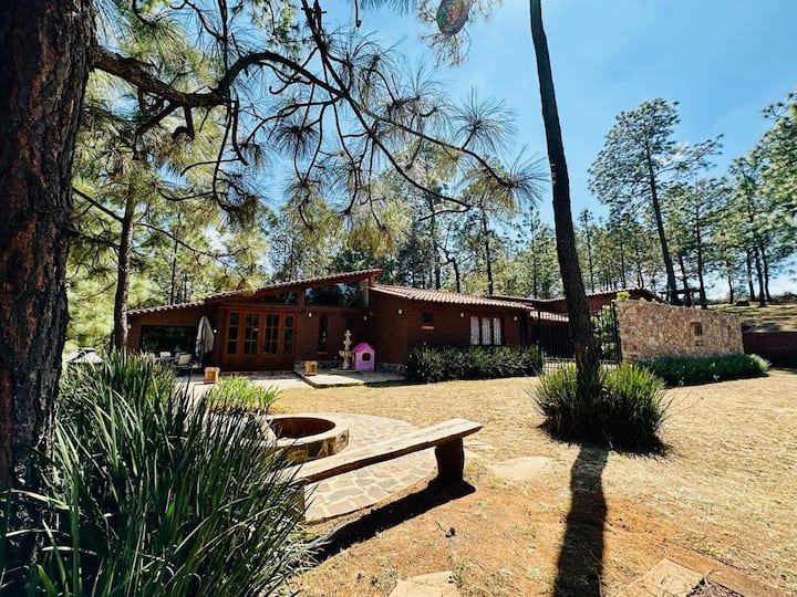 Hermosa Cabaña Inmersa En El Bosque - Tapalpa