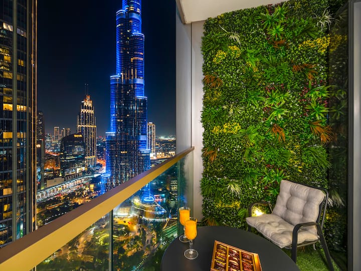 Skyluxe Majesté 2br | Burj & Fountain Views | Ps5 - Dubái
