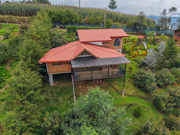Cabaña Encantos Del Bosque Tecpán + Jacuzzi - Guatemala