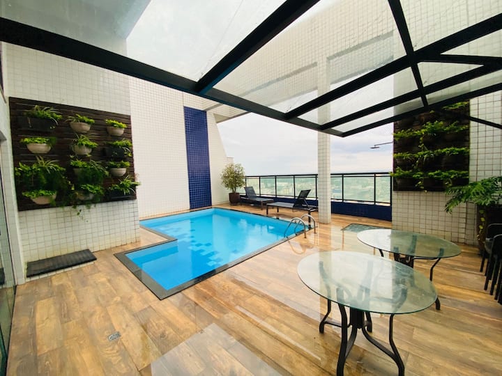 Apê 3 Suítes, Varanda, Piscina C/ Sauna E Academia - Bethlehem, PA