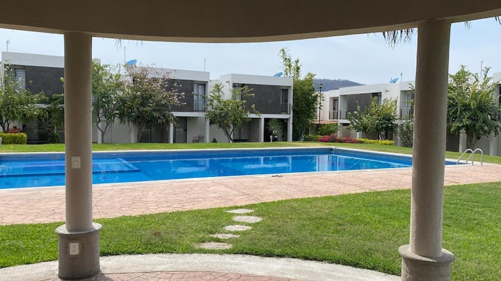 Aquasol Residencial | Alberca, Jardín & Canchas - Cuautla