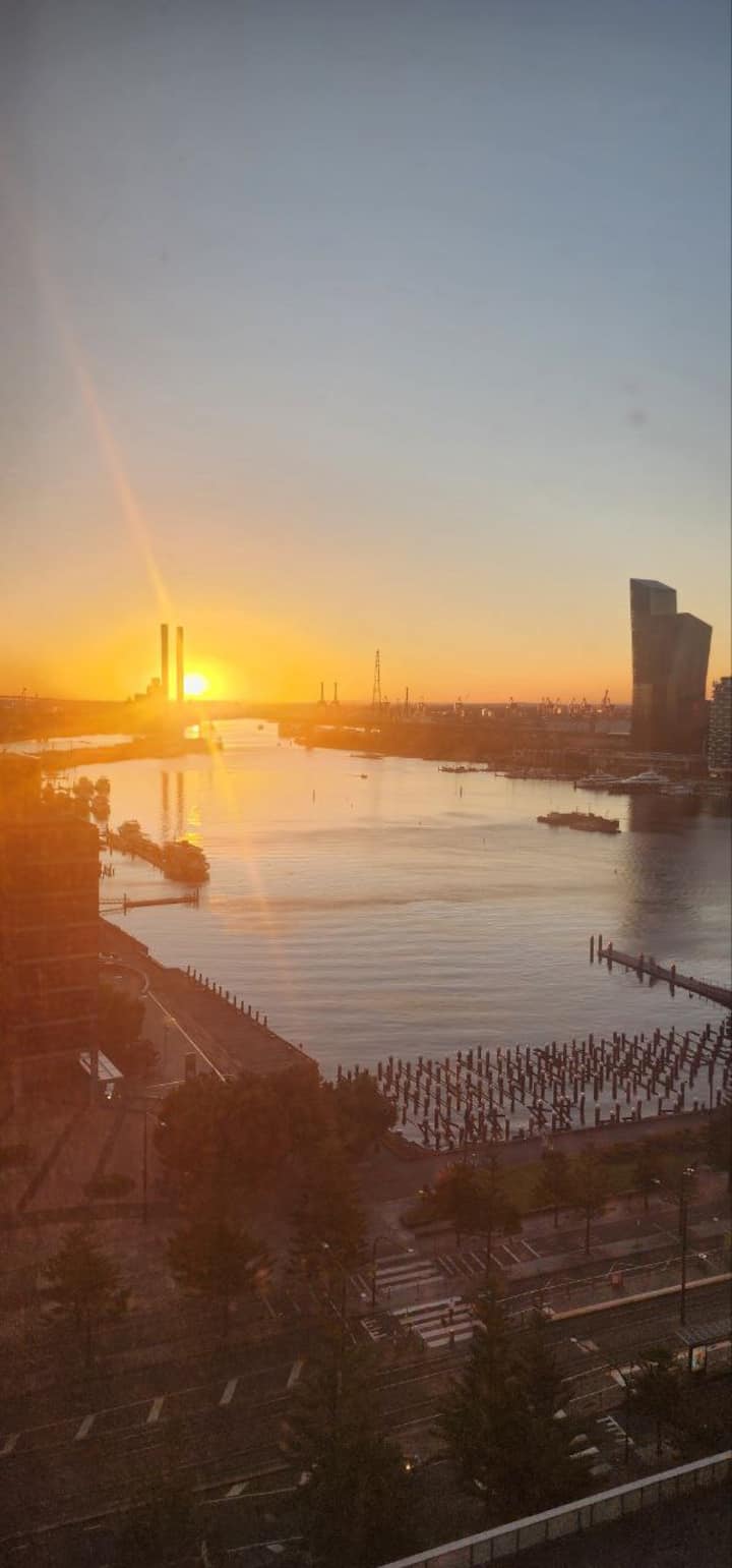 Modern Apartment With A Stunning View - Southern Cross Railway Station, Docklands