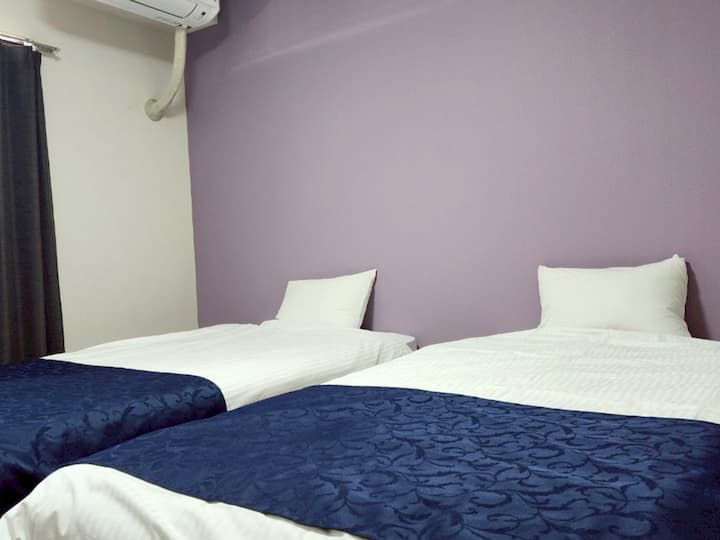 【703】ツインルーム・シャワー室(シングルベッド2台)/金沢城公園近く・観光地へのアクセス良好 - Kanazawa