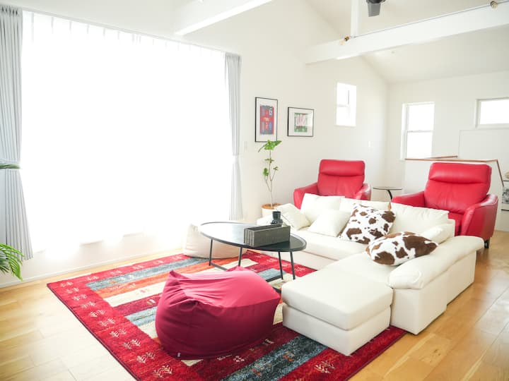 2025年8月new Open｜湘南・茅ヶ崎｜西海岸風の広々3ldk｜駐車場無料 - 伊勢原市