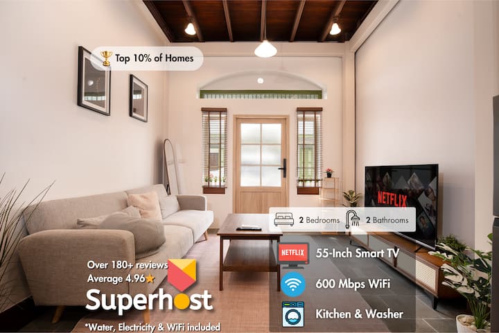 Peaceful Heritage 2br Chinatown Near Iconsiam &Mrt - Bangkok