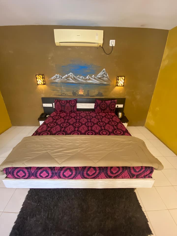 Family Room Hv Beach Resorts - Mandvi