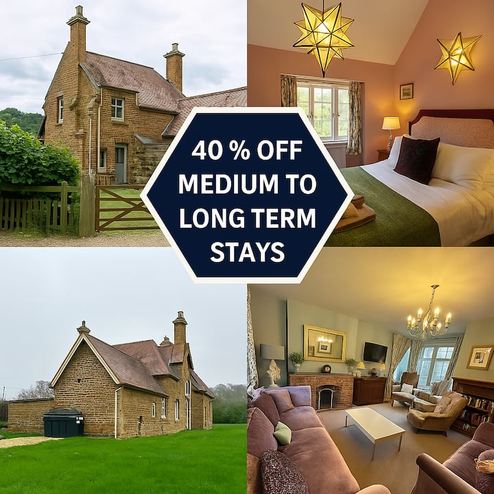 4 Bed Cottage | Sleeps 7 | 40% Discount! - Melton Mowbray