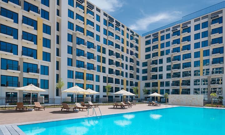 Ashri Hh | Elegant Studio | Una Townsquare - Dubai