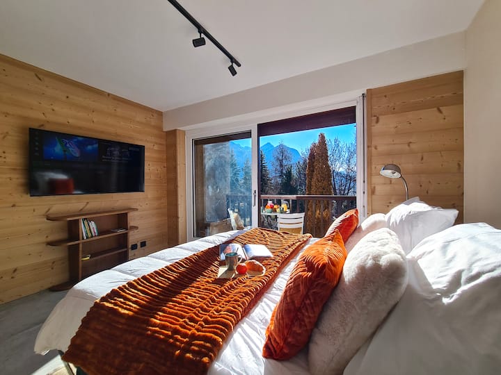 L'ecrin Alpin-standing-balcon Vue Montagne-parking - Serre Chevalier