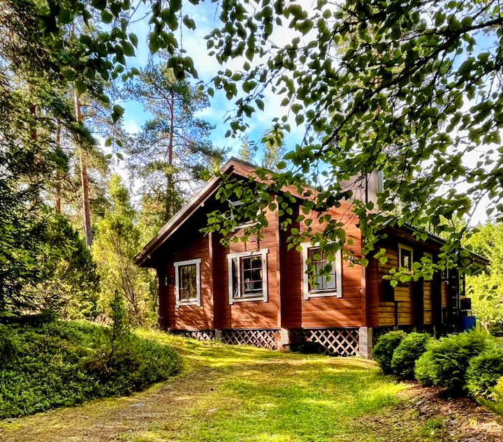 Gemütliches Sommerhaus In Aura - Aura