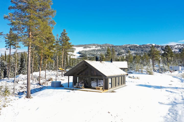 Ulvehiet En Nydelig, Gjennomført Og Moderne Hytte - Nesbyen