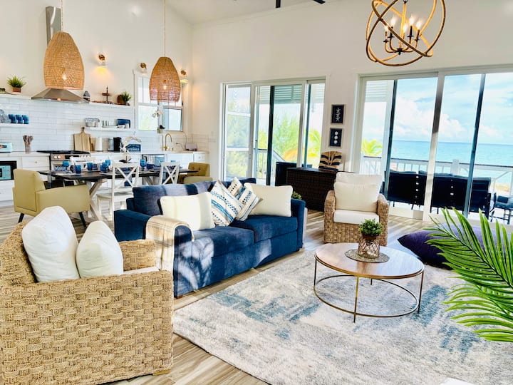 Barefoot Luxury & Private Beach Triton Beach House - The Bahamas