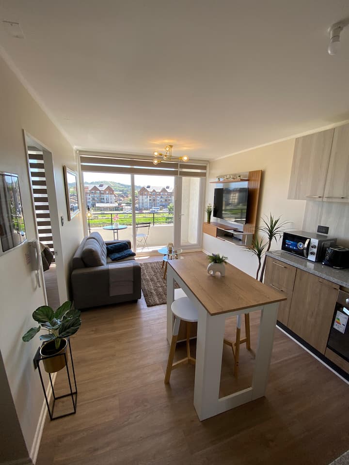 Depto. Nuevo Hermosa Vista A Pasos Del Casino Mds - Talcahuano