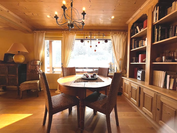 Magnifique Appartement Avec Vue Sur Les Montagnes - La Giettaz