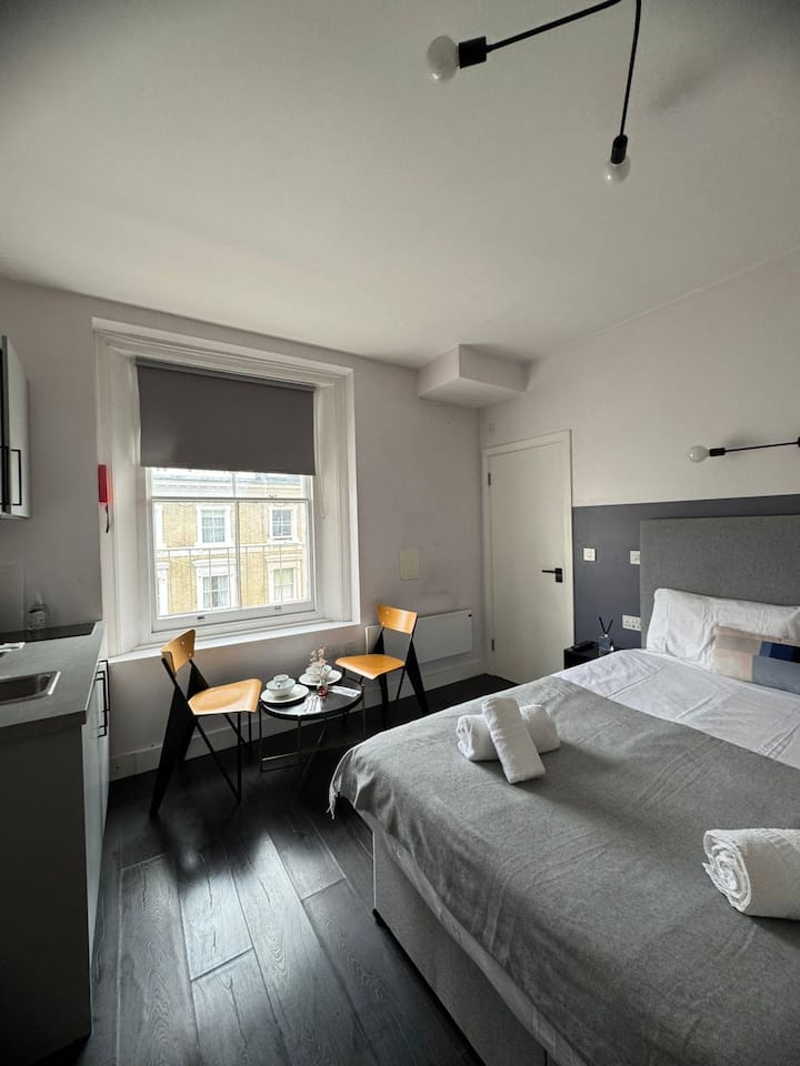 (20/f13)modern Studio Zone 1 Notting Hill+wifi - London