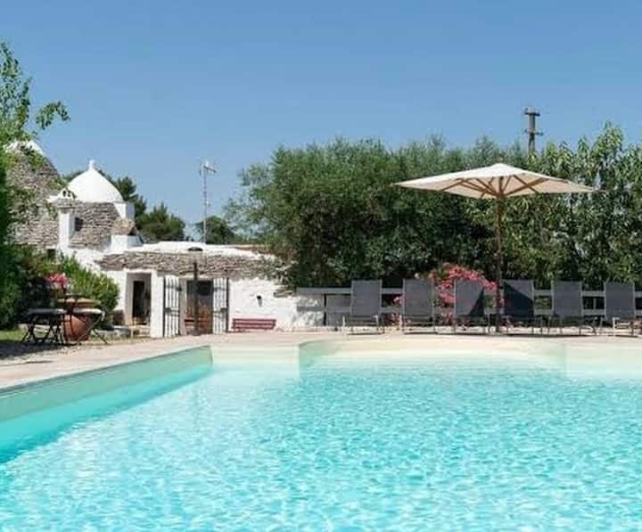 Trullo Nora Con Piscina Esclusiva Per 6 Ospiti - Alberobello