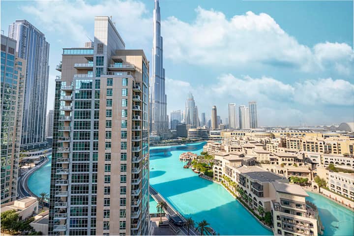 2br | Burj Khalifa & Fountain View - Dubái