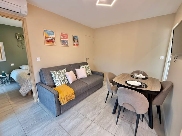 T2 Moderne - Clim Parking Et Terrasse - Lac de Malpasset