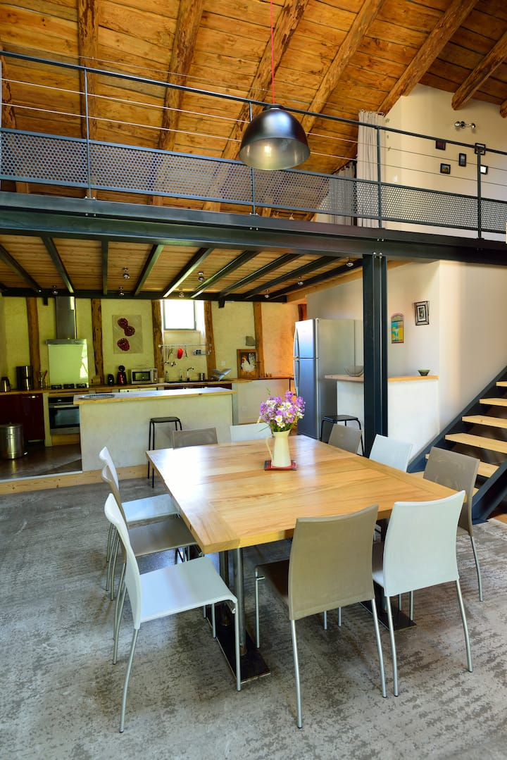 Grand Gite (Grange) 215 M2 Avec Jardin Et Terrasse - Haute-Loire