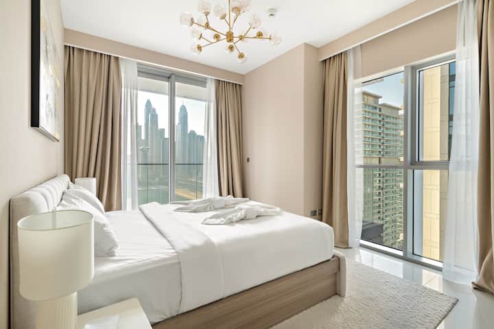 Luxury 1br Apartment With Sea View At Beach Isle - Dubai