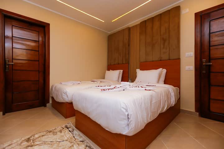 Cozy Room With Stunning Pyramids View - Égypte