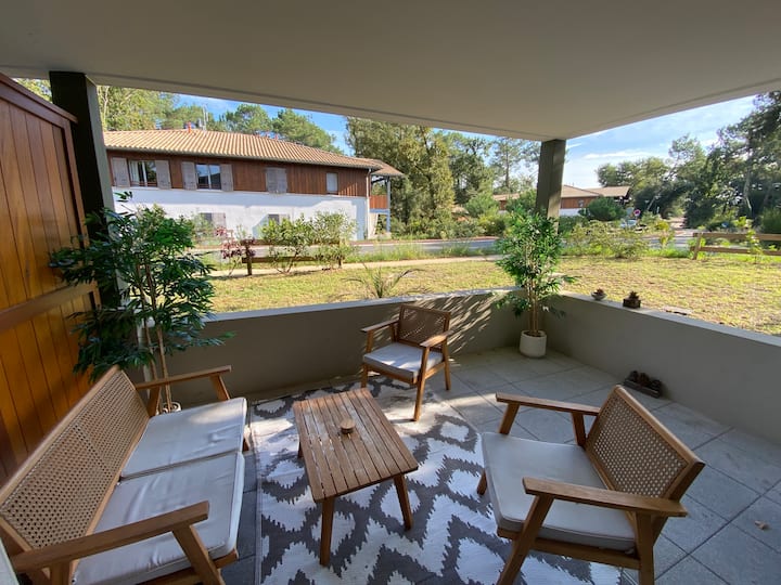 T3 Lumineux Entre Plage Et Forêt - Labenne