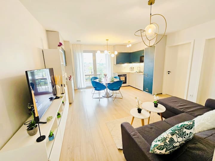 Central Luxembourg 2br Flat W Terrace&parking - Luxemburgo