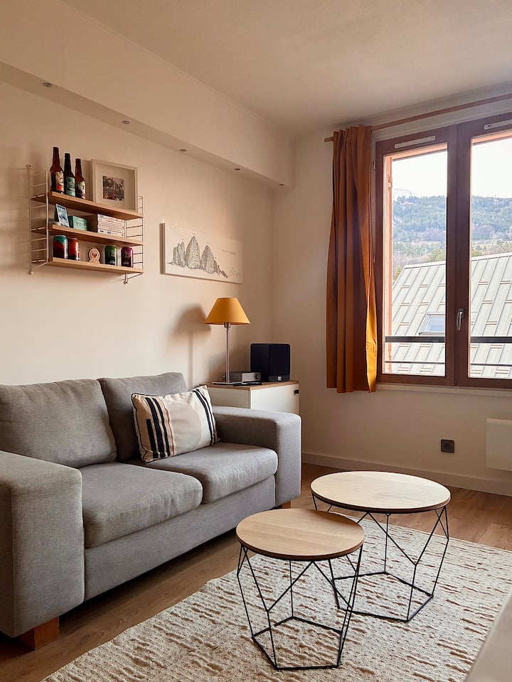 Studio Avec Chambre Séparée Au Cœur D’embrun - Lac de Serre-Ponçon