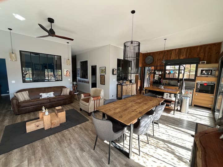 Maison Du Caplanne Accès Forêt & Tranquillité - Belin-Béliet