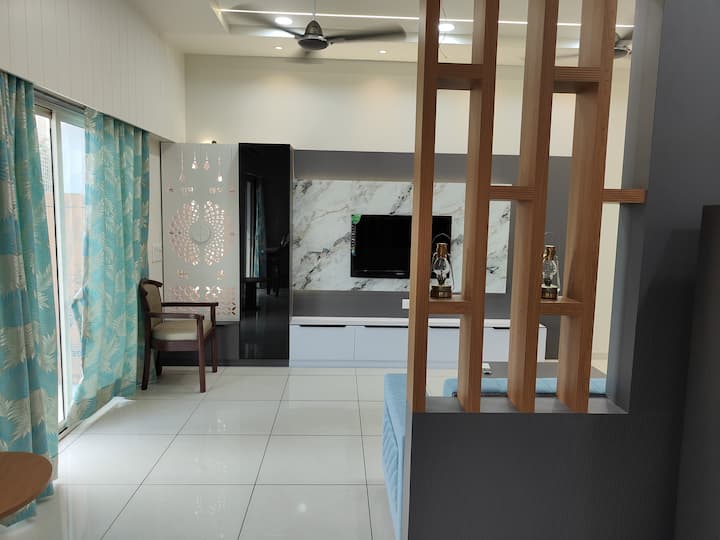 New 3bhk Flet 2025 Sky Memory - Vadodara