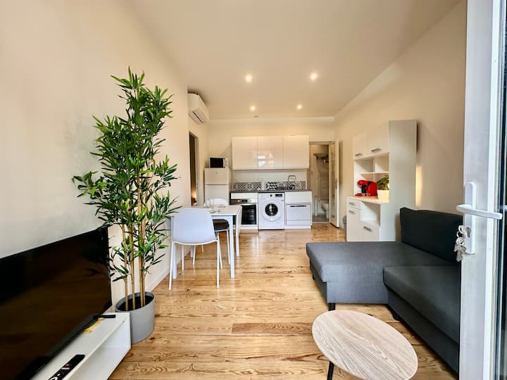 Confort Moderne | Apt Proche Gare 2-4 Personnes - Seyssins