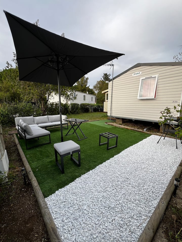 Mobil Home Camping Le Lac Des Rêves - Carnon