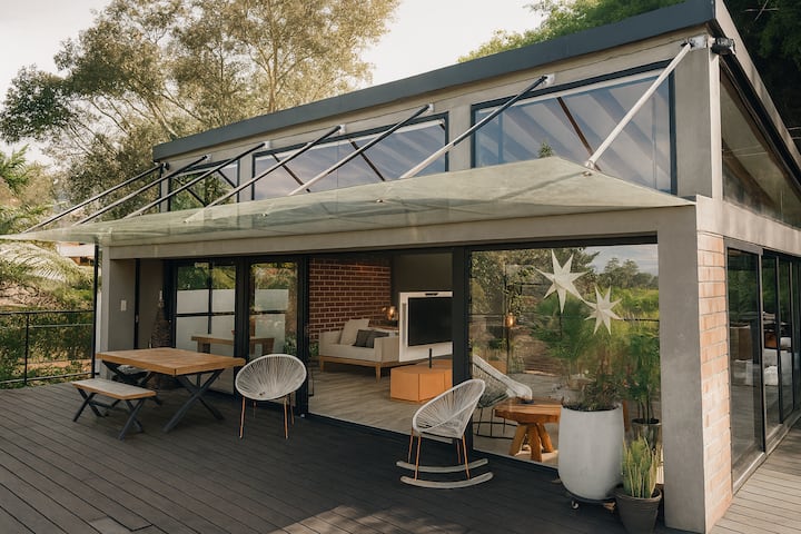 Loft Con Balcón Panorámico Y Diseño Contemporáneo - Rionegro