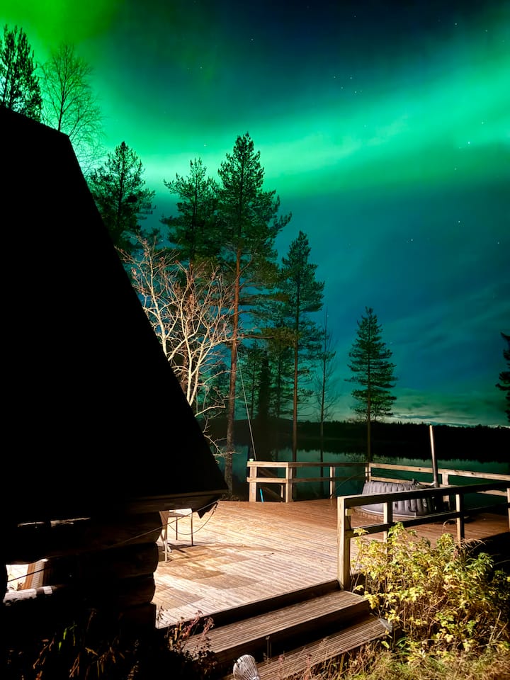 Hirsihuvila Revontulien Keskellä - Rovaniemi