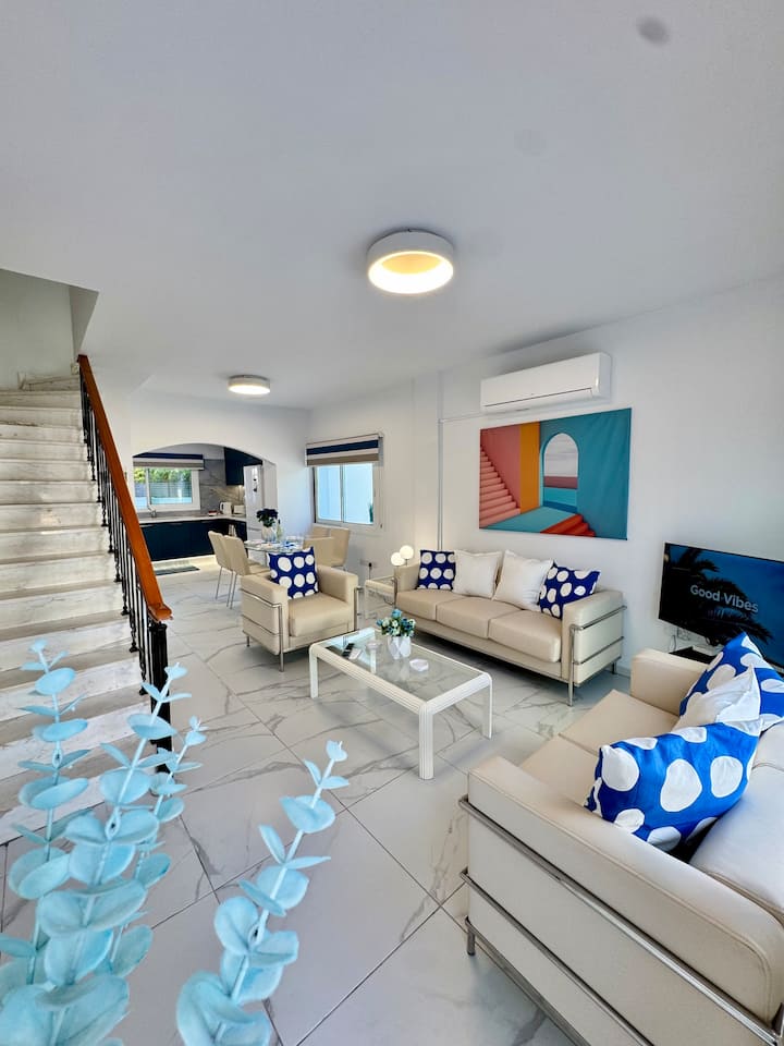 Blue Harmony Maisonette |2br Modern Coastal Escape - Protaras