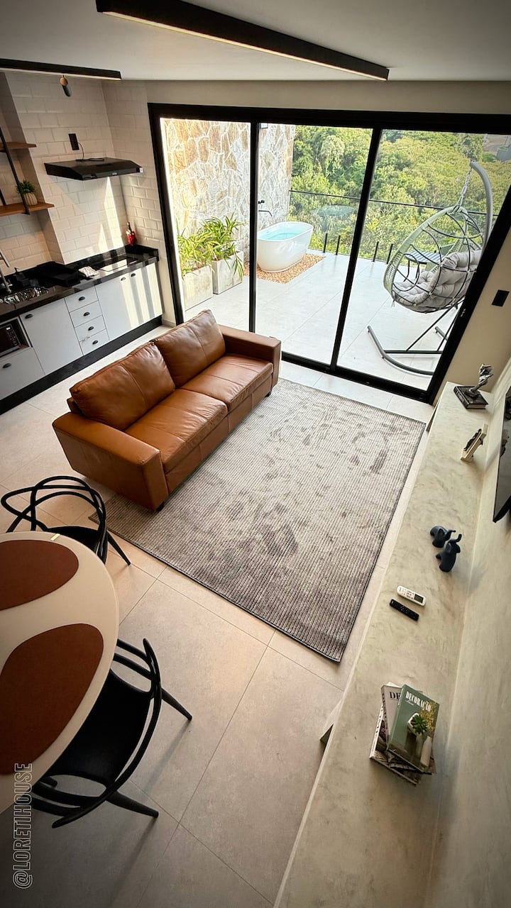 Loft Charmoso Em Socorro - Conforto E Natureza - Socorro