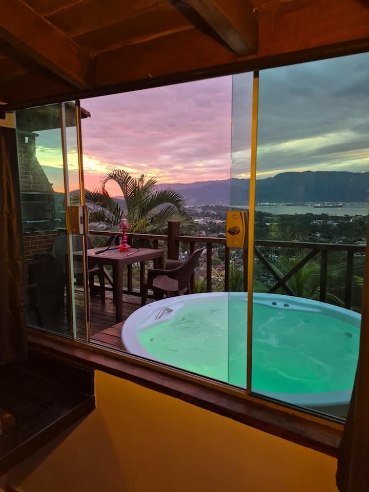 Casa Em Ilhabela, Com Linda Vista Para O Mar. - Ilhabela