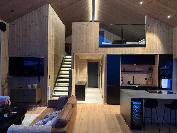 Ny Og Gjennomført Helårshytte På Gautefall - Norway