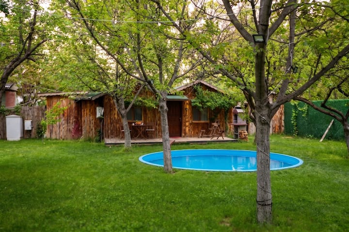 Havuz . Ağaç Ev. Barbekü. Klima . ÇIftlik Evi - Ankara
