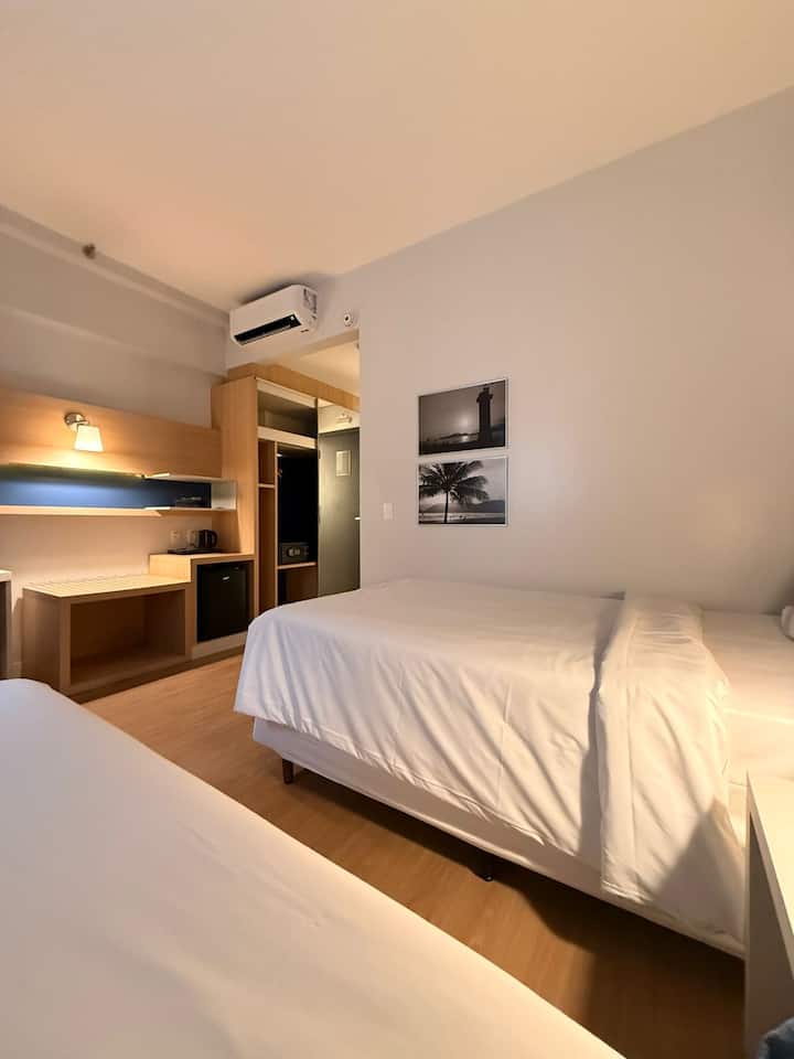 Promoção! Studio Stay Santos Pé Na Areia - Santos