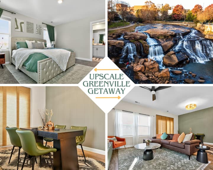 Upscale Greenville Getaway | 10 Mins 2 Falls Park - Travelers Rest, SC