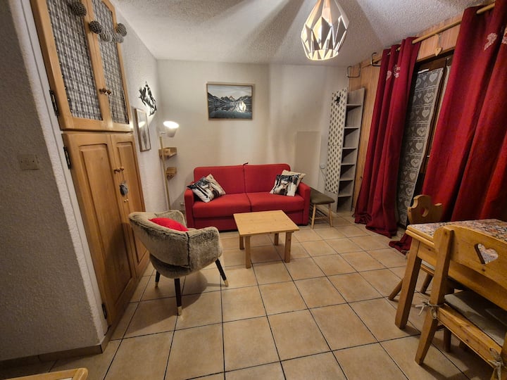 Studio 4 Pers, Chambre Séparée, Tout à Pied. - Les Karellis