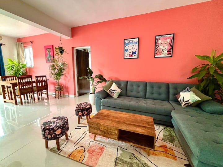 Sky View 4bhk (2 Twin Apartments) • Mountain View - Goa